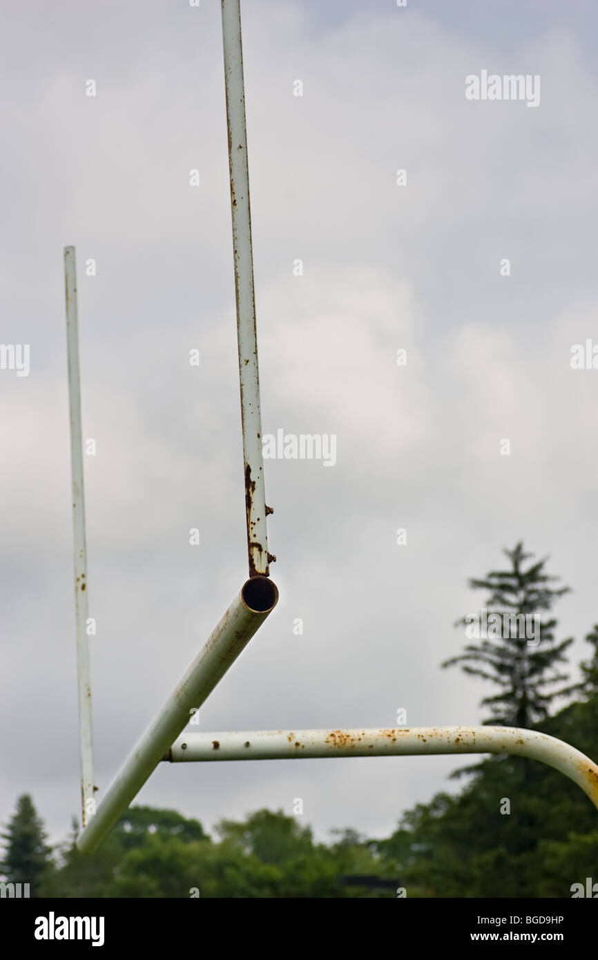 Football goal post hi-res stock photography and images - Alamy