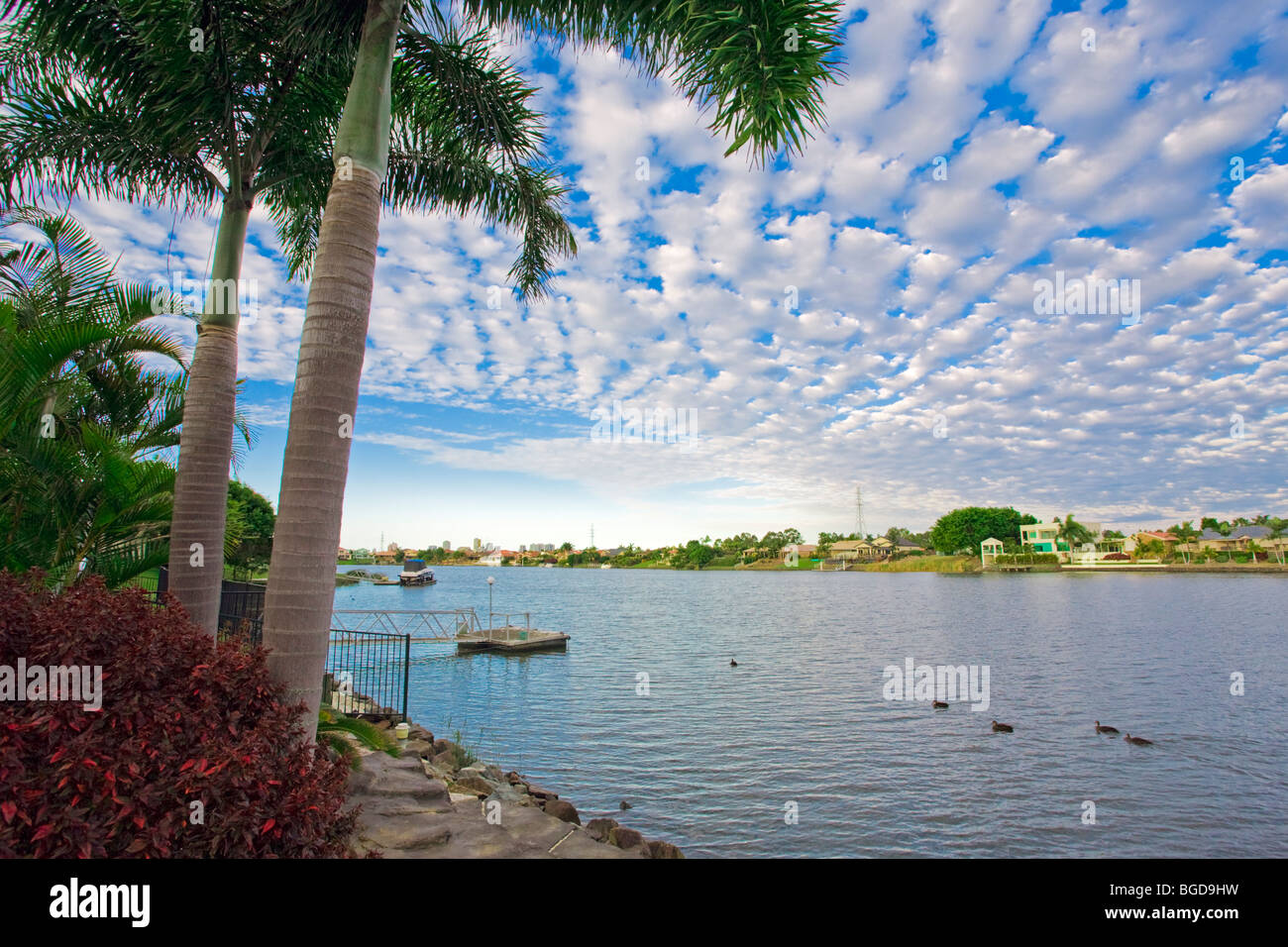 Waterfront views from Mansion Stock Photo - Alamy