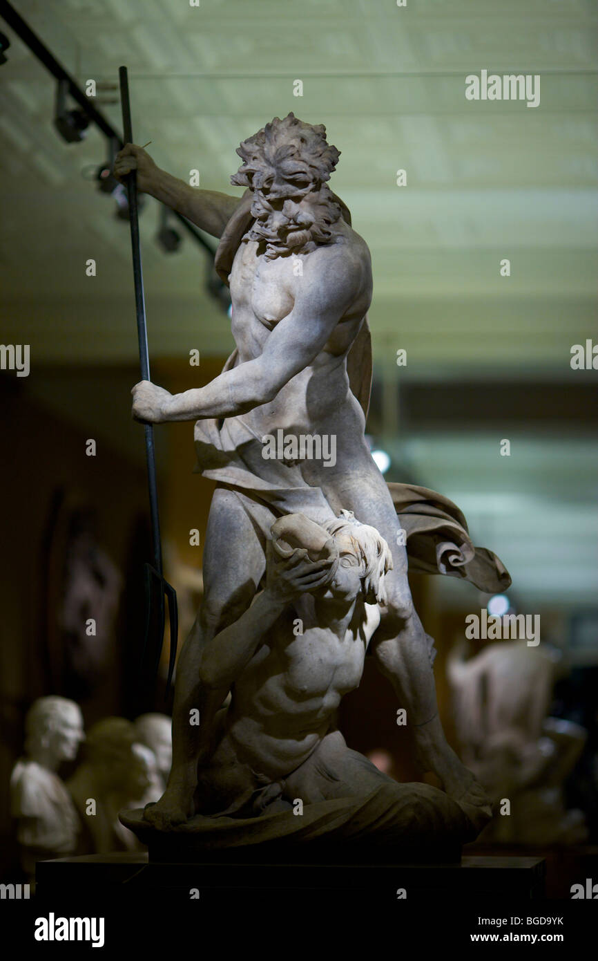 Marble statue of Neptune and Triton by Giovanni Bernini form 1622 in ...