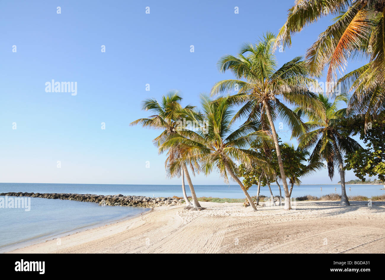 Key West Beach, Florida Keys USA Stock Photo - Alamy