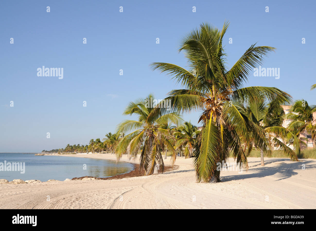 Key West Beach, Florida Keys USA Stock Photo - Alamy