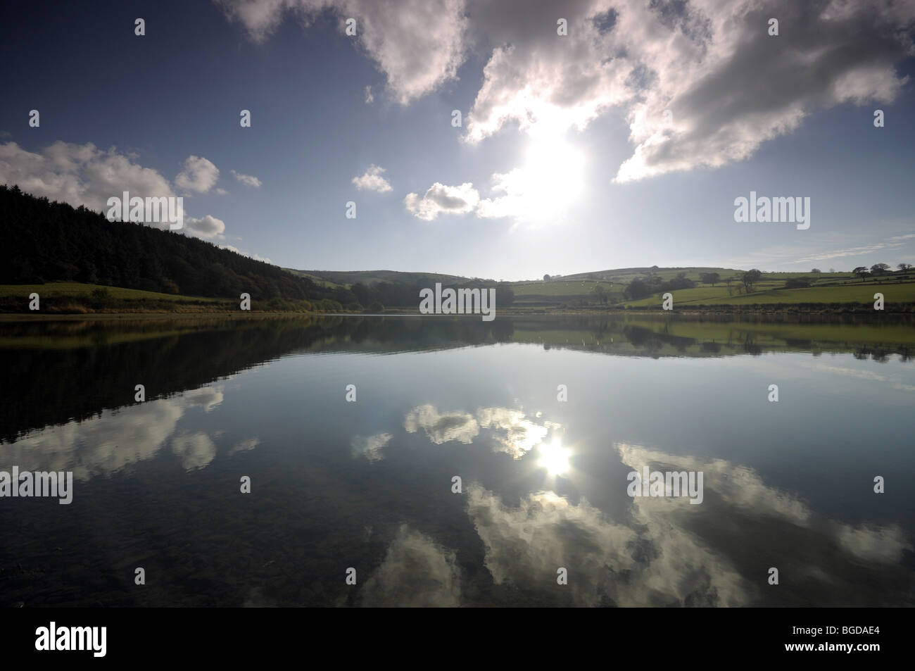 Dolwen Reservoir North Wales Stock Photo - Alamy