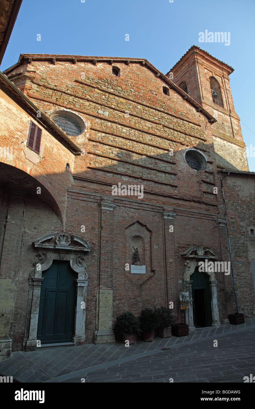 Chiesa San Arcangelo at Panicale Stock Photo - Alamy