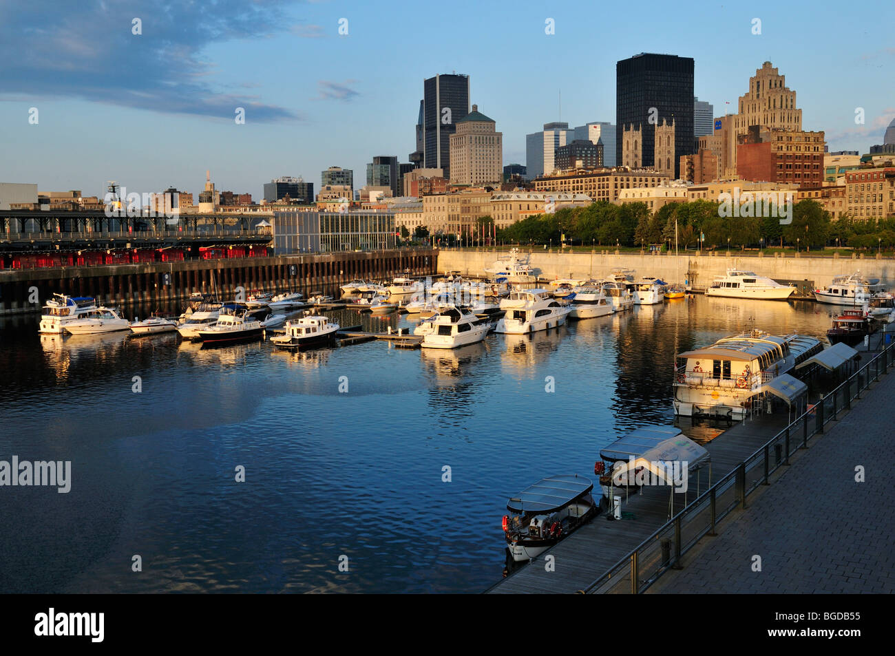 Vieux Port, Harbour of Montreal, Quebec, Canada, North America Stock ...