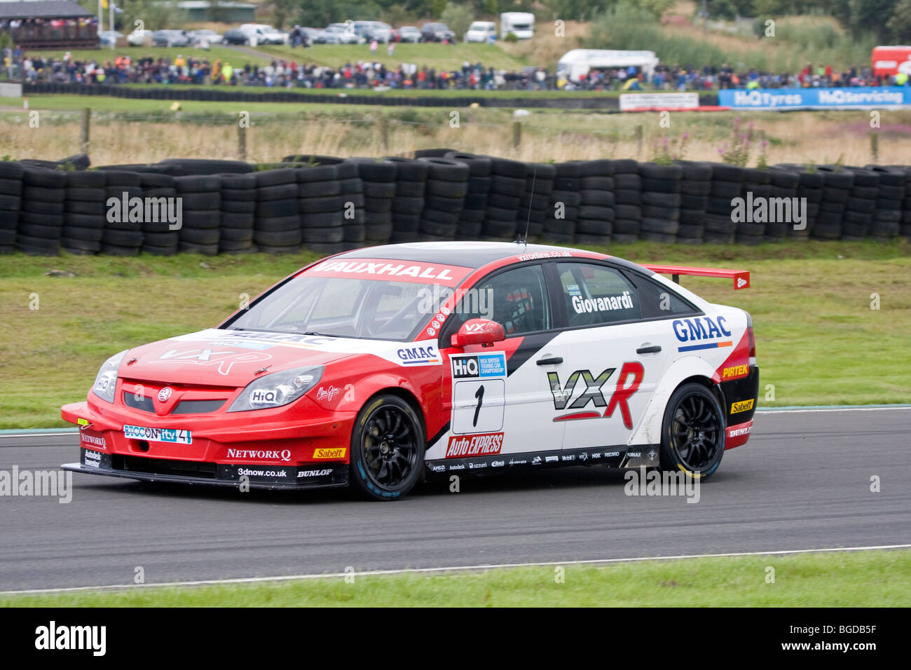 Fabrizio Giovanardi driving for VX Racing, 2009 British Touring Car ...
