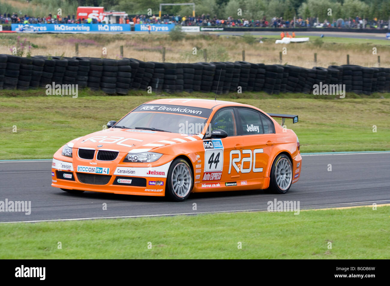 Stephen Jelley driving for Team RAC during 2009 British Touring Car ...