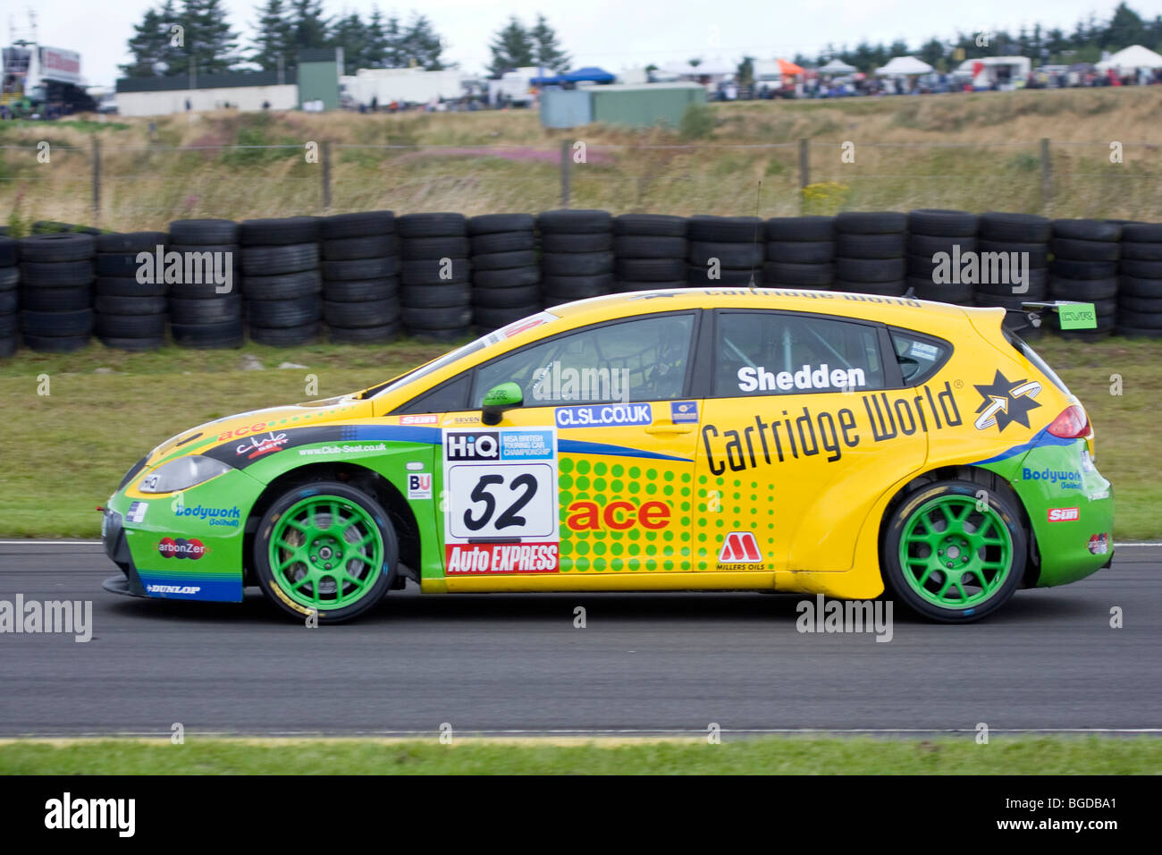 Gordon Shedden during 2009 British Touring Car Championships race at ...
