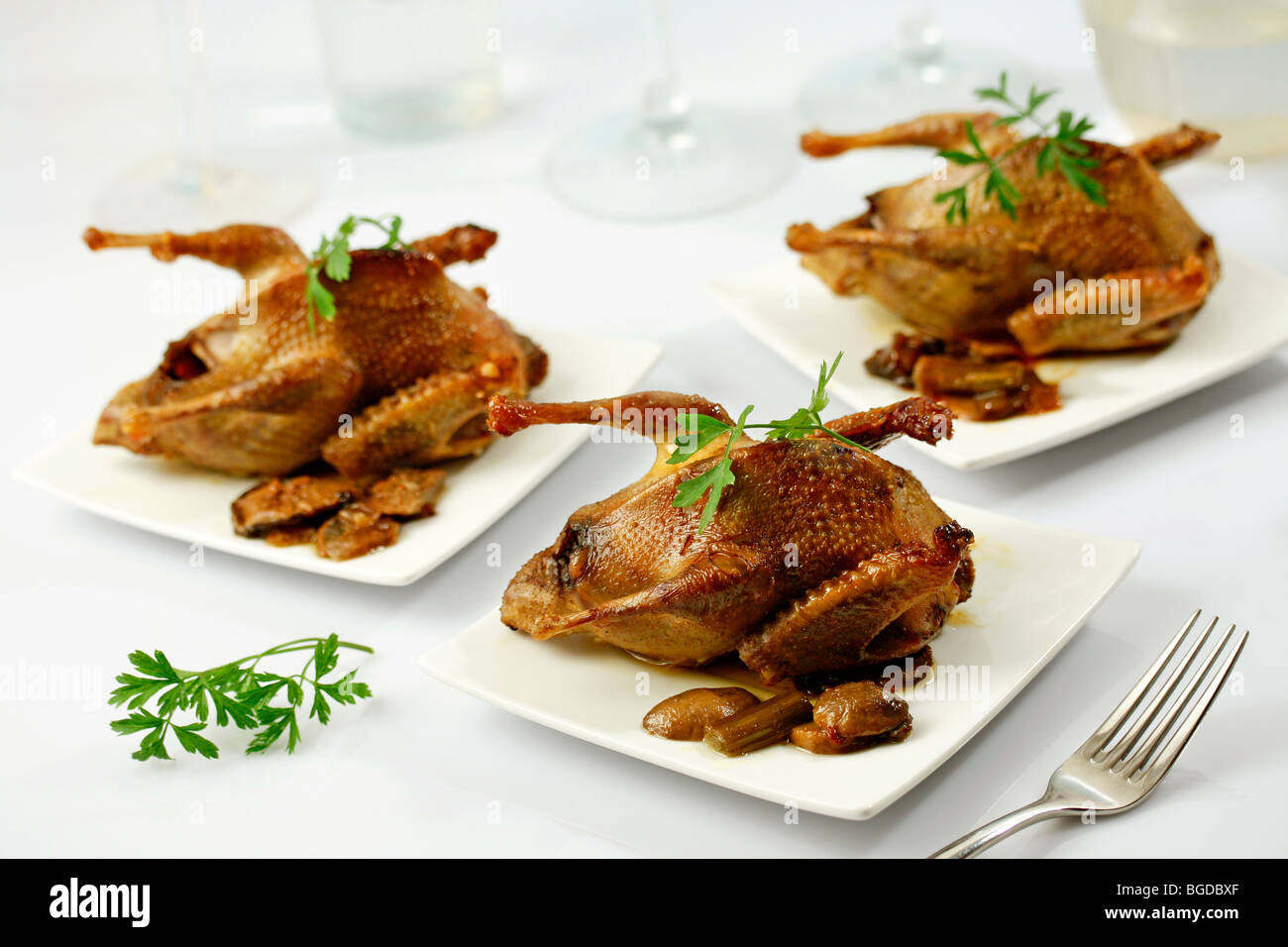 Roasted birds hi-res stock photography and images - Alamy