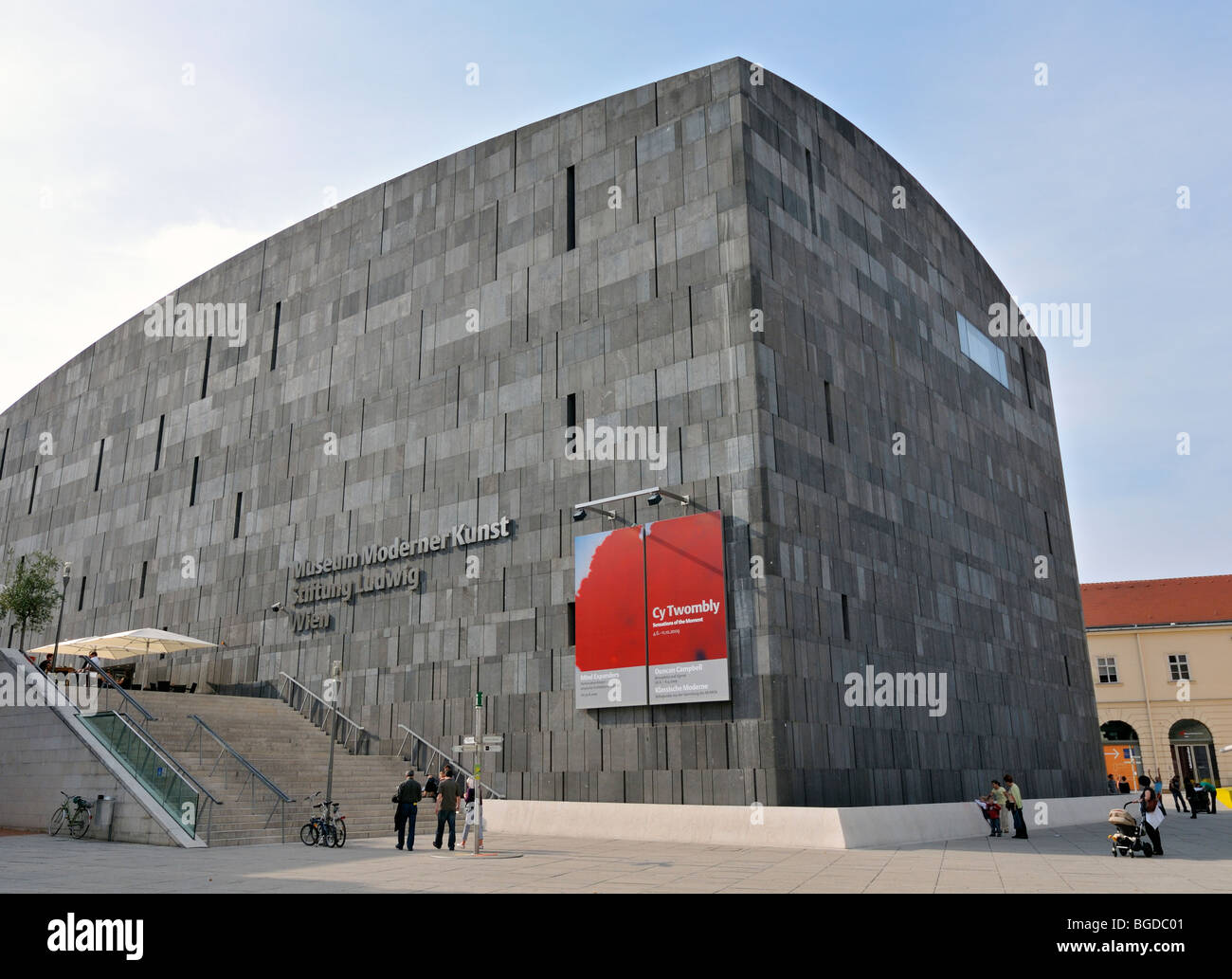 Building of MUMOK (Museum Moderner Kunst or Museum of Modern Art) at ...