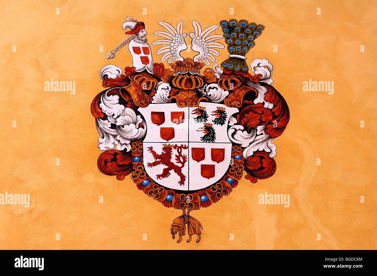 Ornate coat of arms hi-res stock photography and images - Alamy