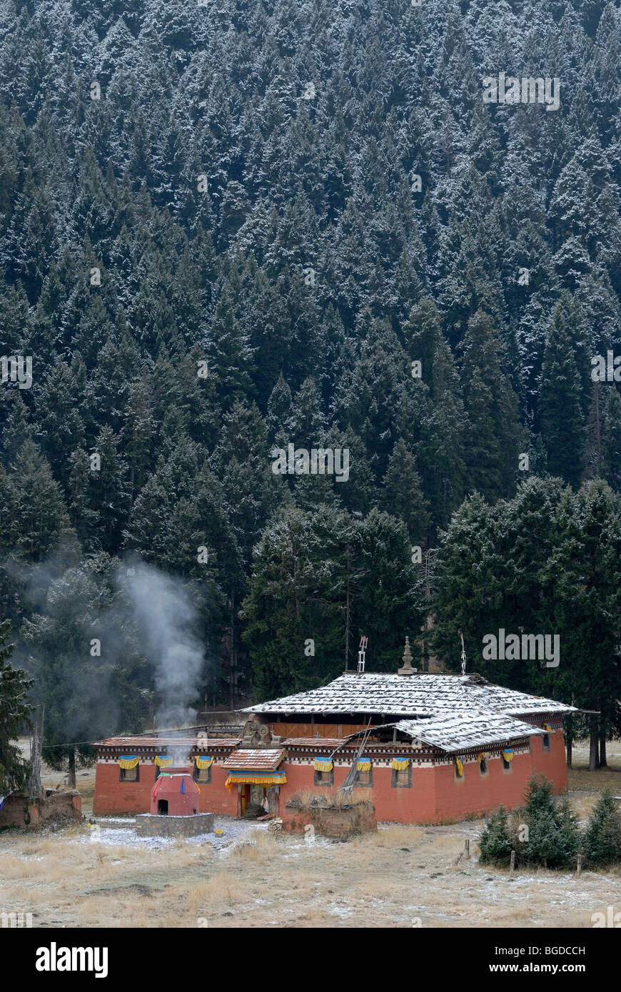 Tibetan Dachang Lhamo Kirti monastery, Tibetan Taktsang Lhamo Kirti ...