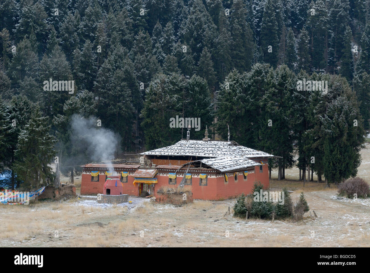 Tibetan Dachang Lhamo Kirti monastery, Tibetan Taktsang Lhamo Kirti ...