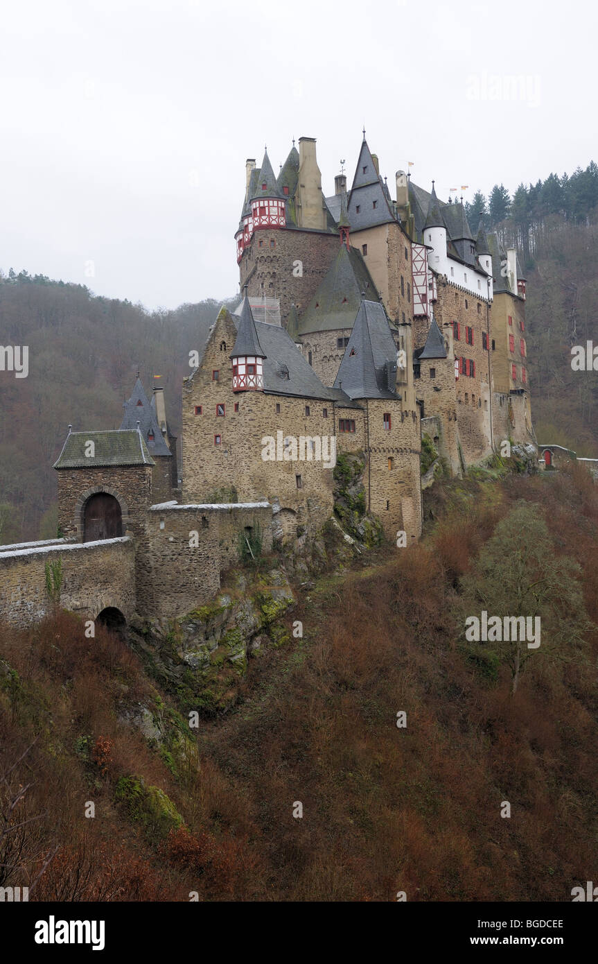 Medieval Castle - Burg Eltz in Germany Stock Photo - Alamy