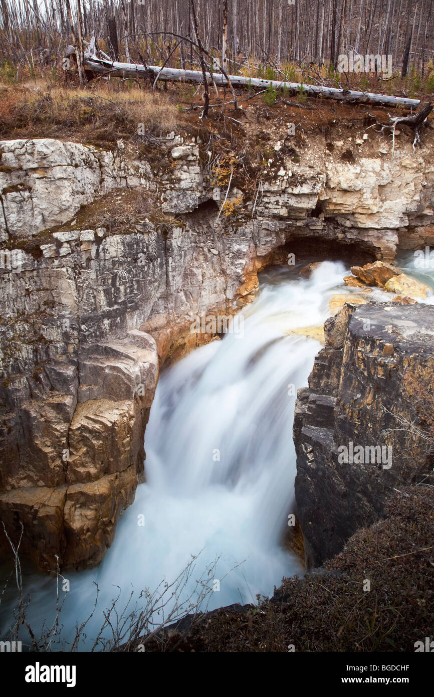 Marble Canyon in Alberta's Kootenay national park Stock Photo - Alamy