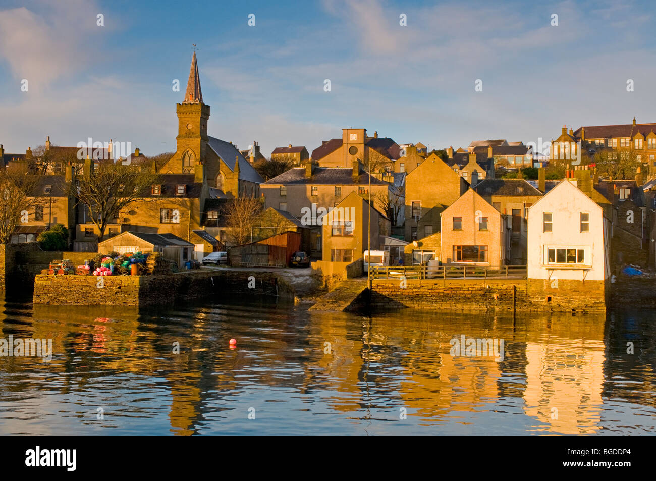 Stromness Town on the Mainland of Orkney SCO 5665 Stock Photo - Alamy