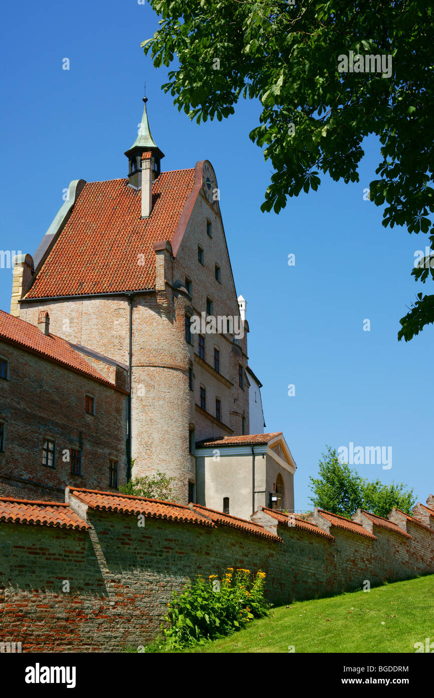 Trausnitz Castle near Landshut, Bavaria, Germany, Europe Stock Photo ...