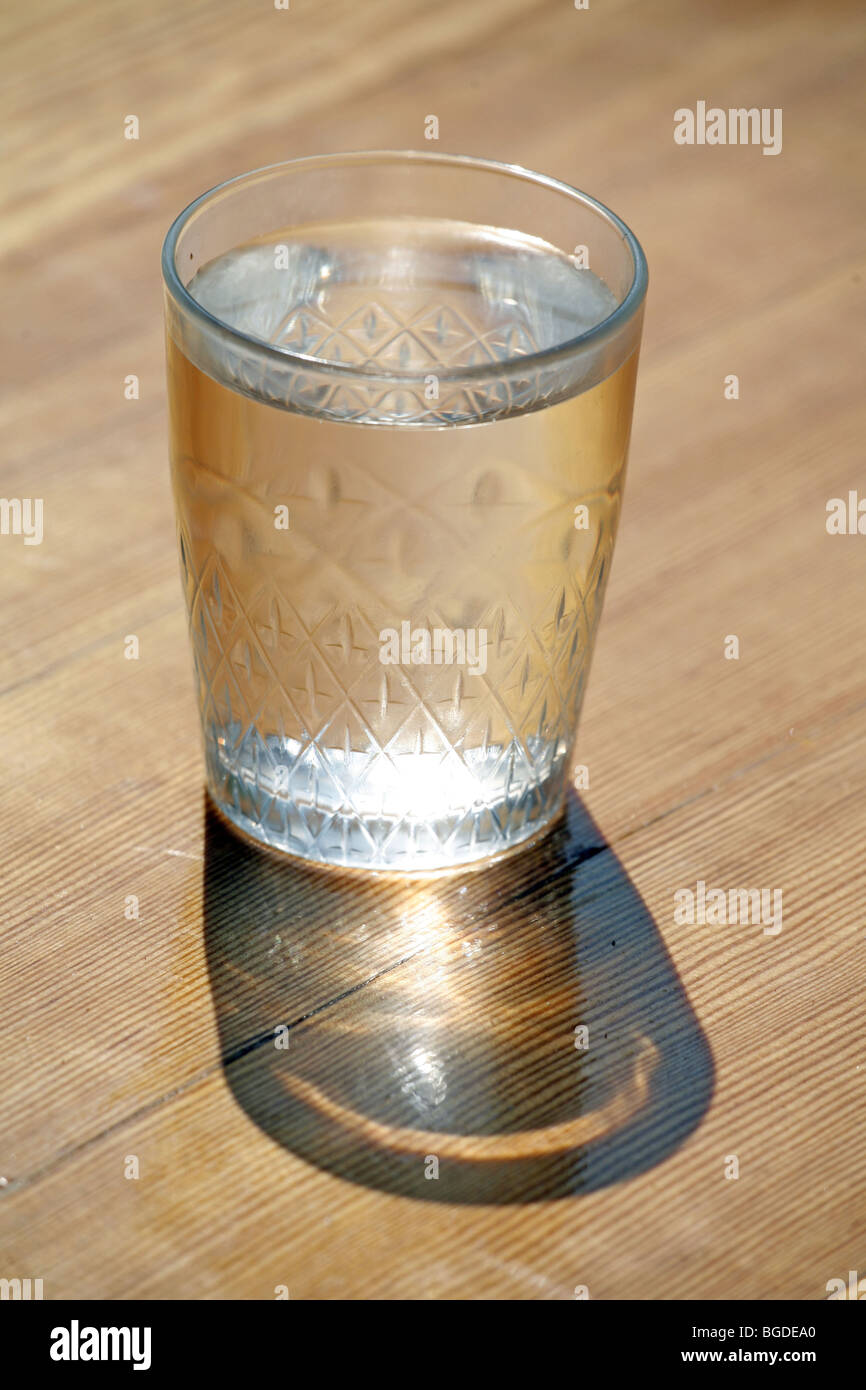 Glass of water Stock Photo - Alamy