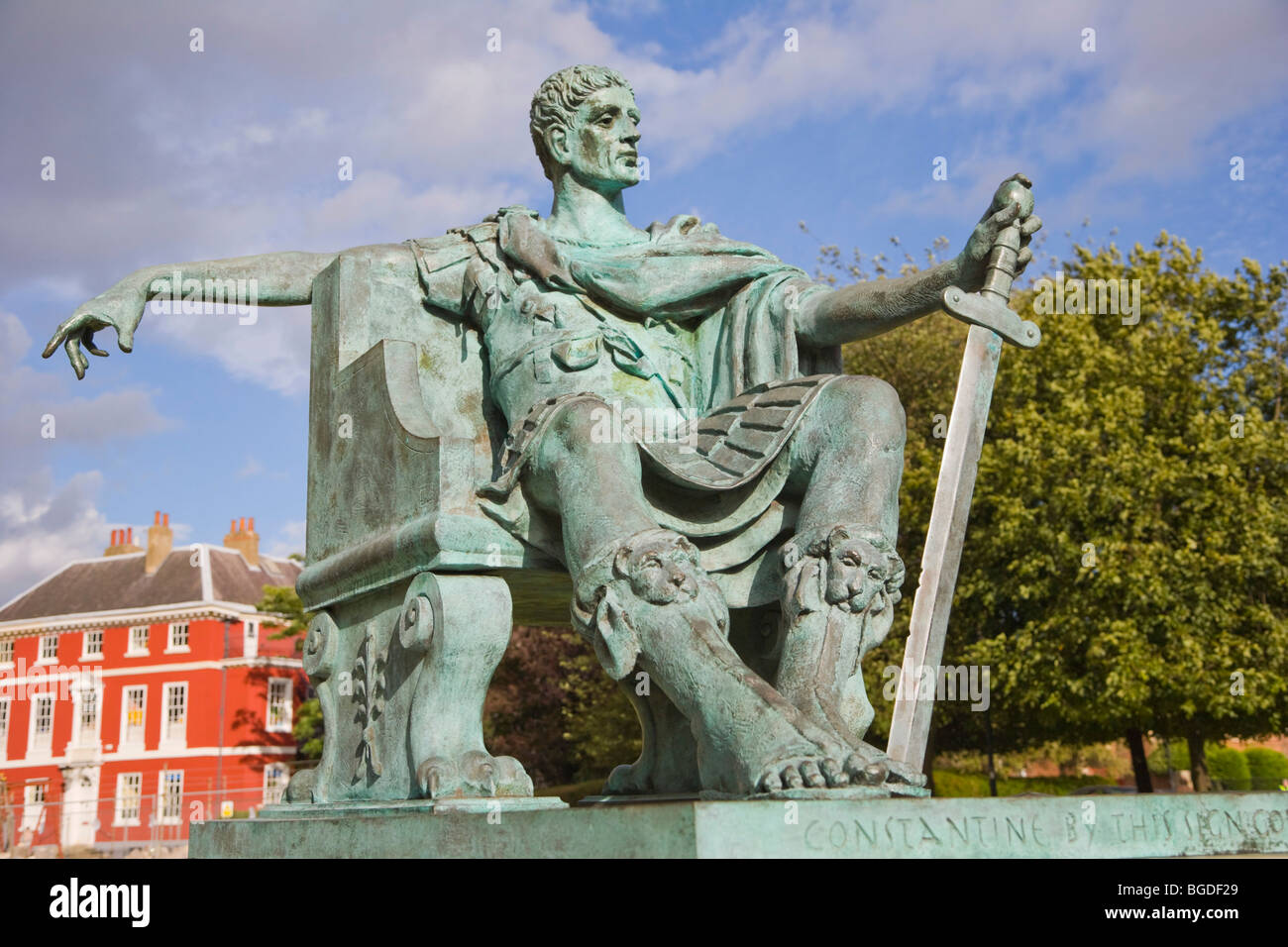 Statue of constantine emperor hi-res stock photography and images - Alamy