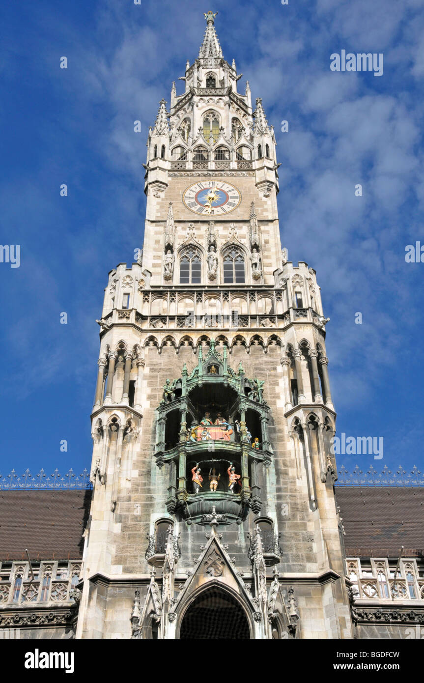 Munich germany clock towers hi-res stock photography and images - Alamy