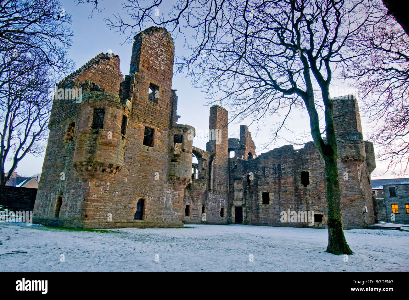 Bishops and earls palace kirkwall hi-res stock photography and images ...