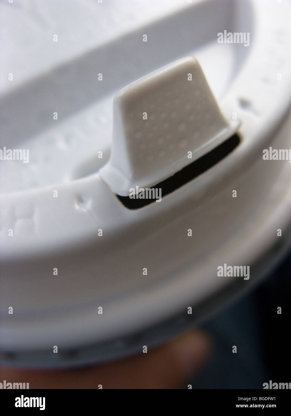 close up of coffee cup lid Stock Photo - Alamy