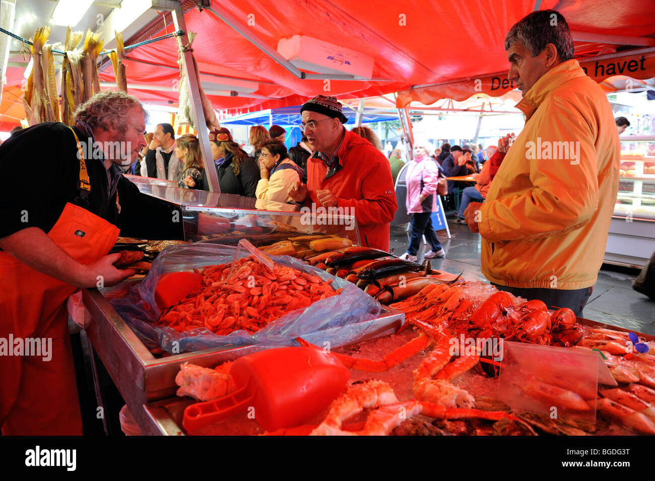 Bergen fish market hi-res stock photography and images - Alamy