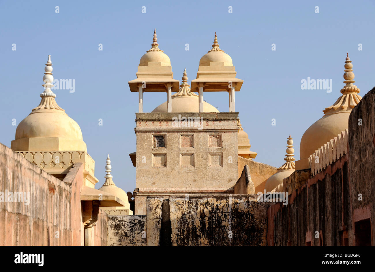 Amber Palace, detail, Amber, near Jaipur, Rajasthan, North India, India ...