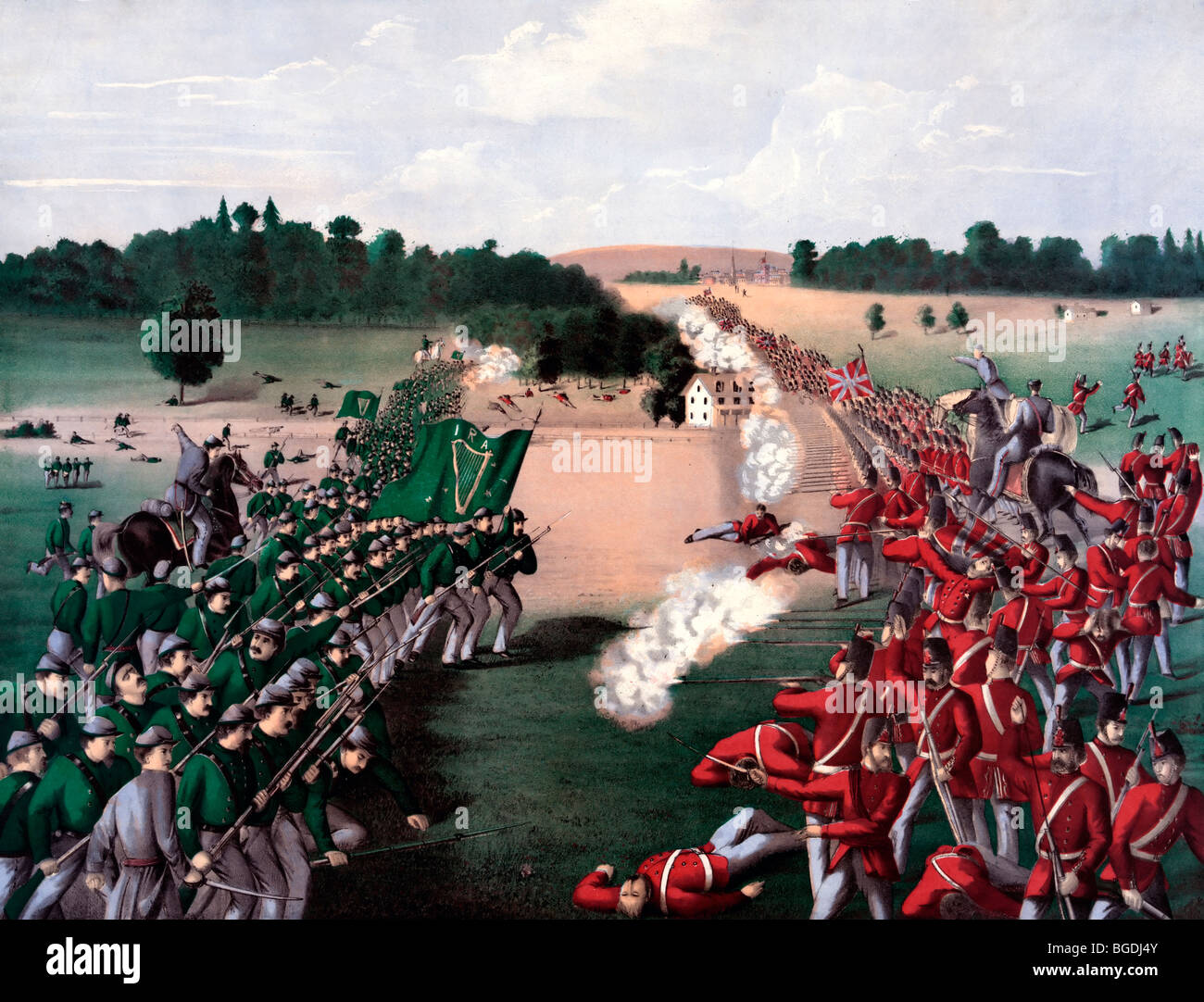 The battle of ridgeway hi-res stock photography and images - Alamy