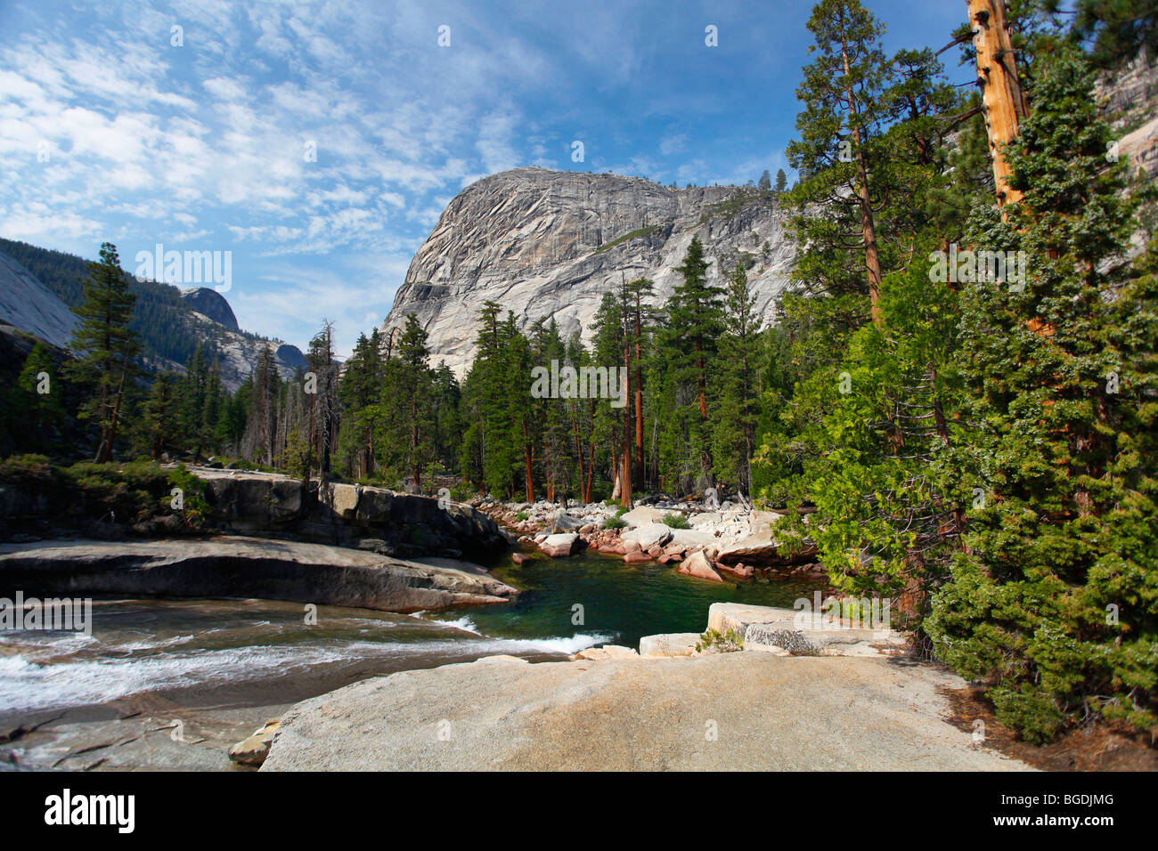 Upper Merced River, Yosemite Valley, Yosemite National Park, California ...