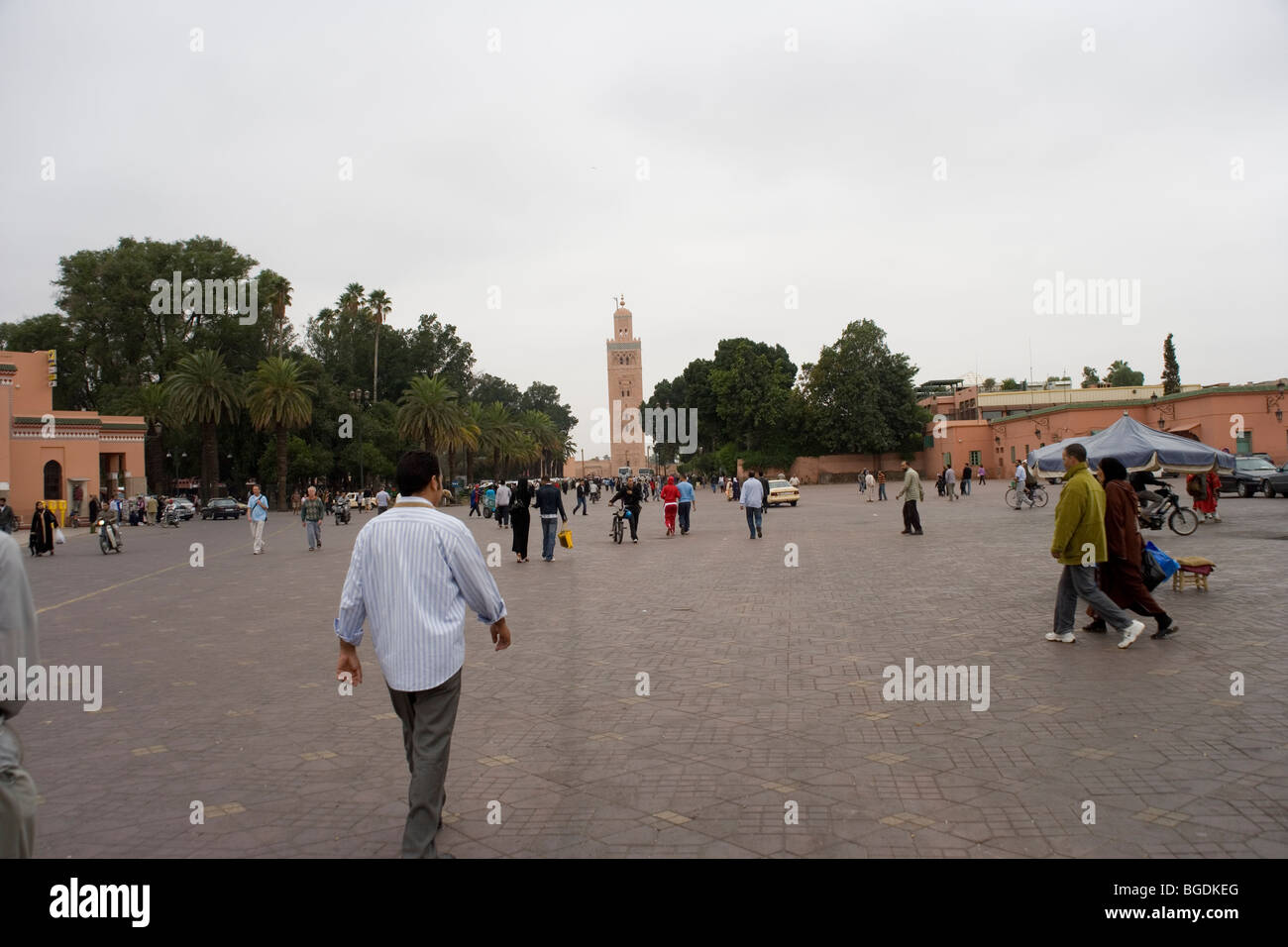 The Djemaa el Fna the main square of Marrakech Stock Photo - Alamy