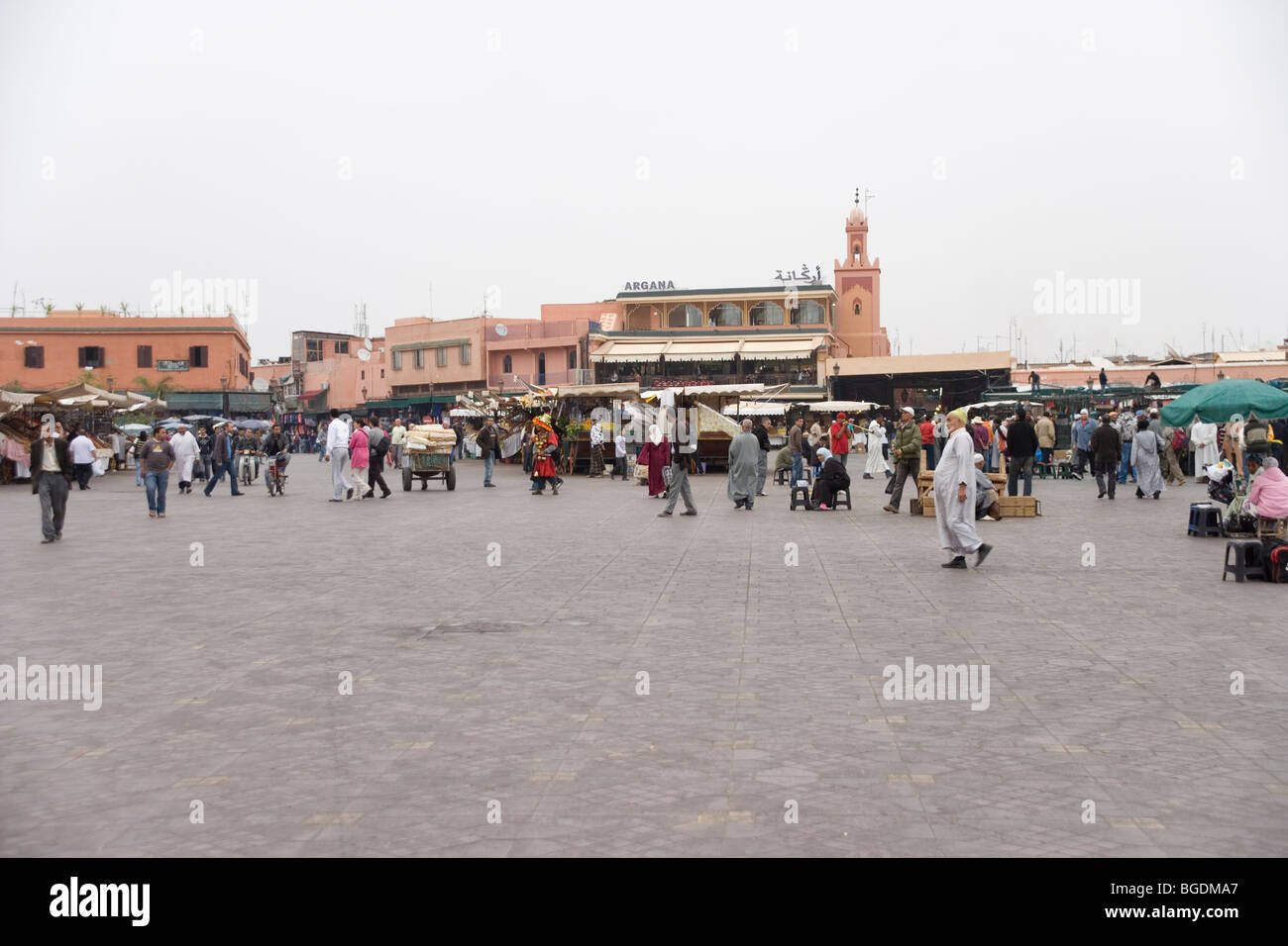 The Djemaa el Fna the main square of Marrakech Stock Photo - Alamy