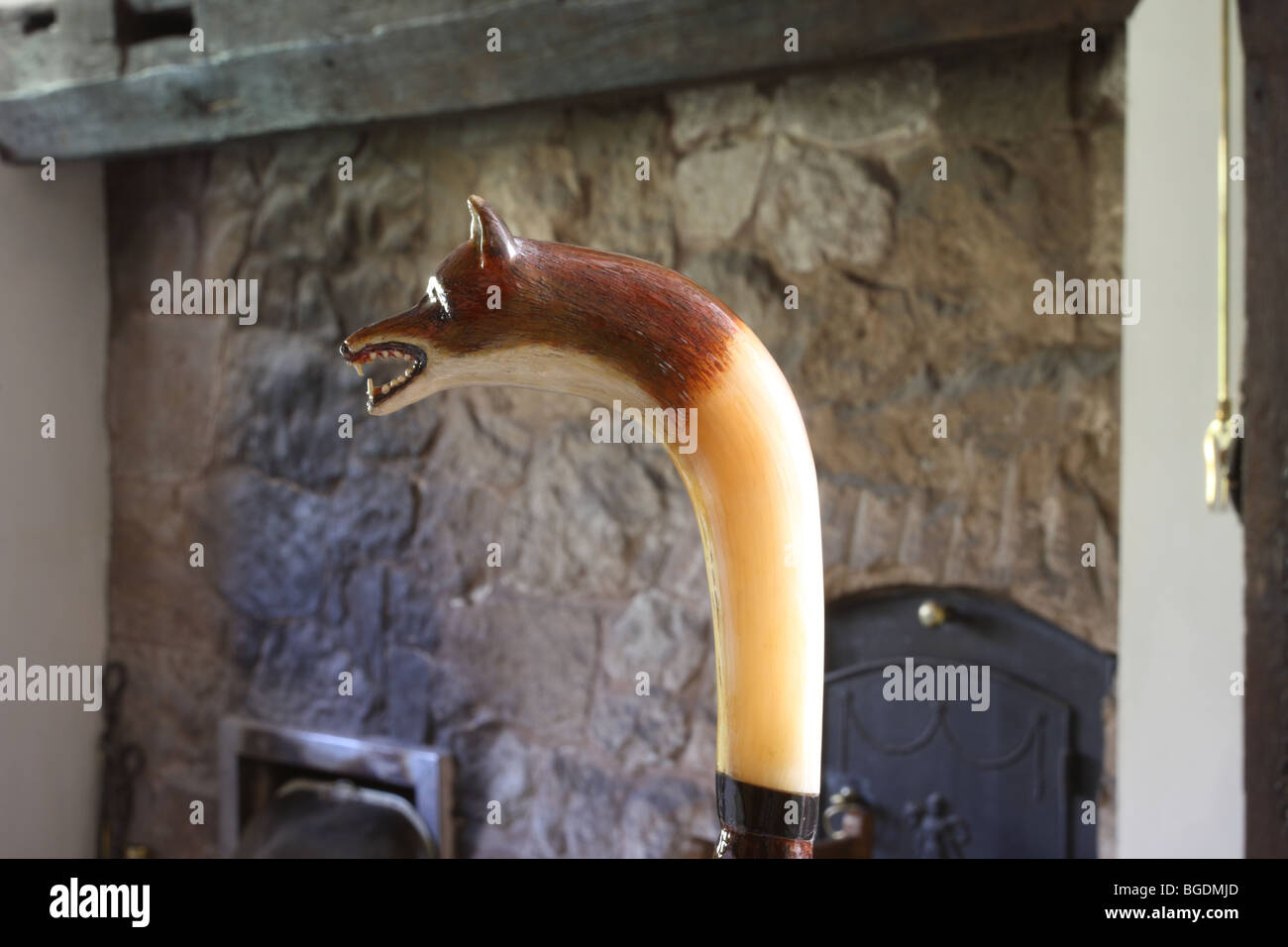 Carved walking stick hi-res stock photography and images - Alamy