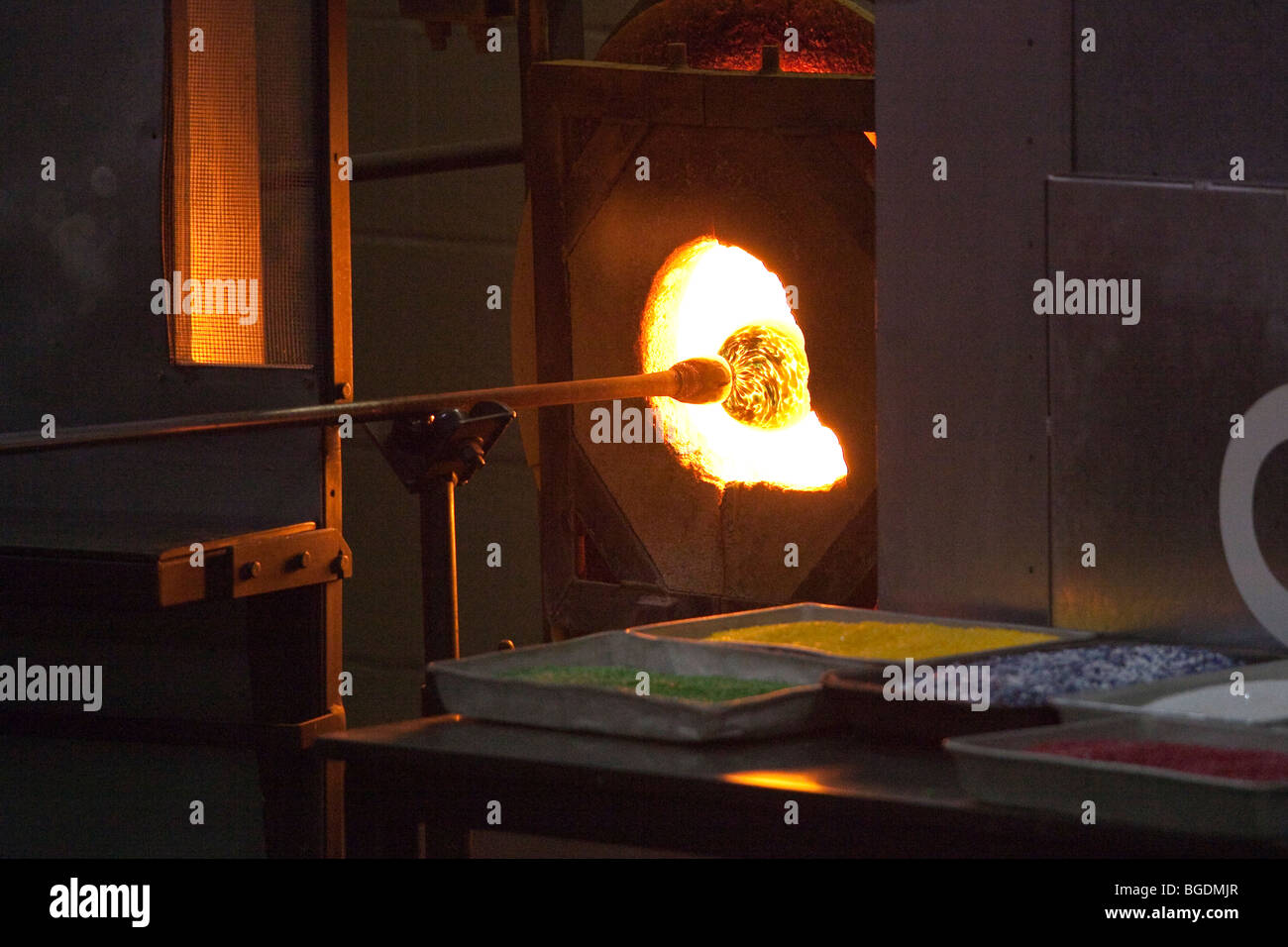 Glass blowing corning hi-res stock photography and images - Alamy