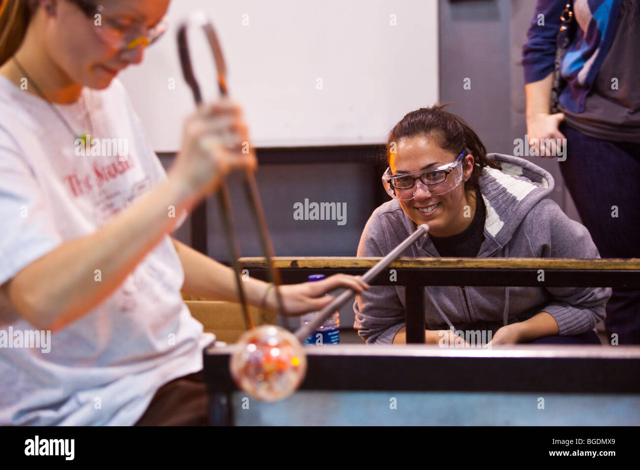 Glass blowing corning hi-res stock photography and images - Alamy