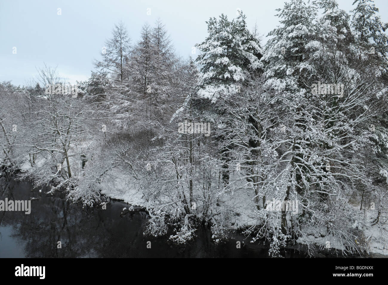 Perth scotland snow hi-res stock photography and images - Alamy