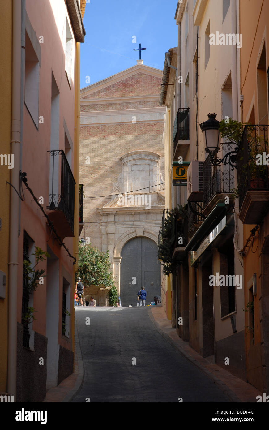 Traditional spanish street view hi-res stock photography and images - Alamy