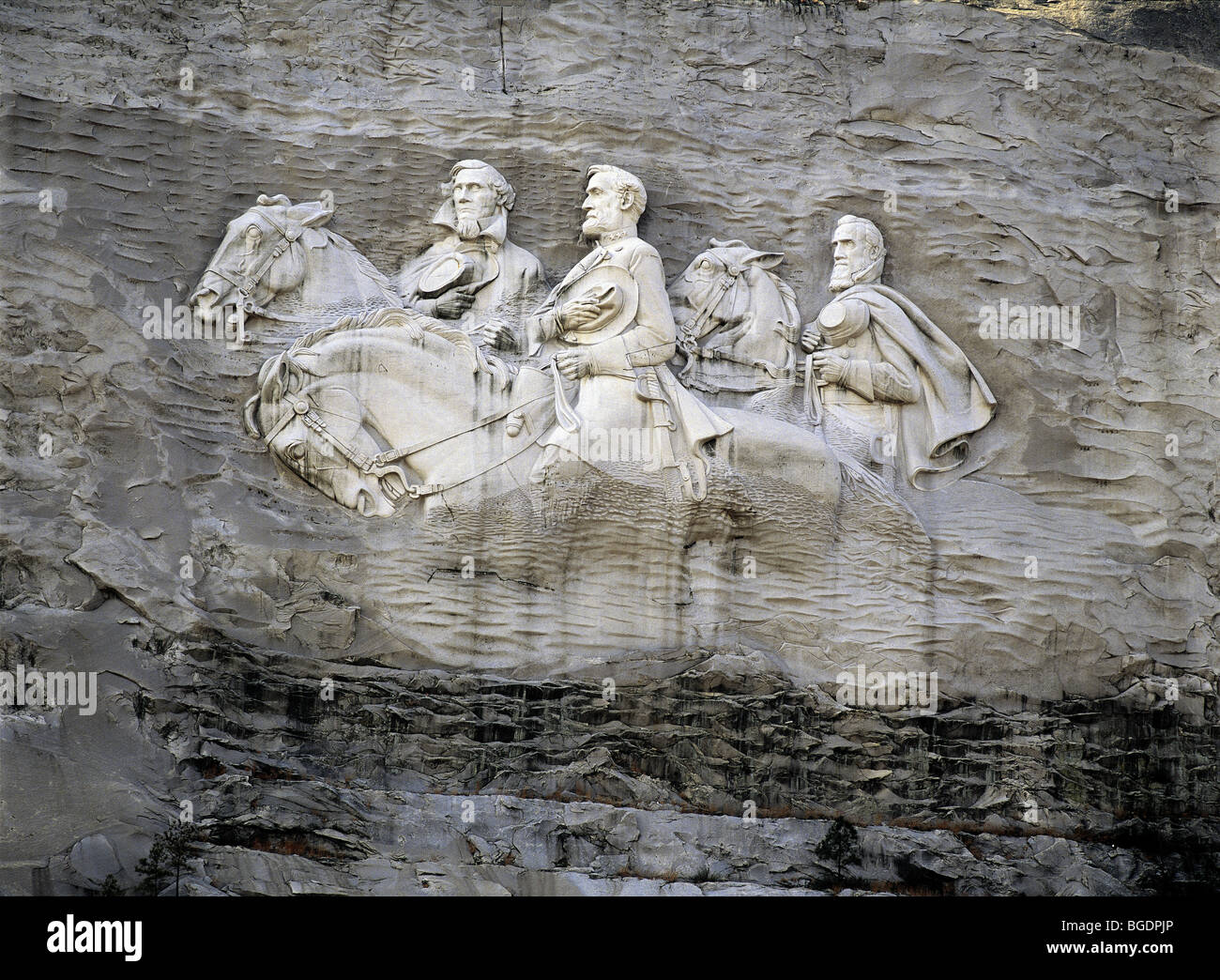Confederate memorial stone mountain georgia hi-res stock photography ...