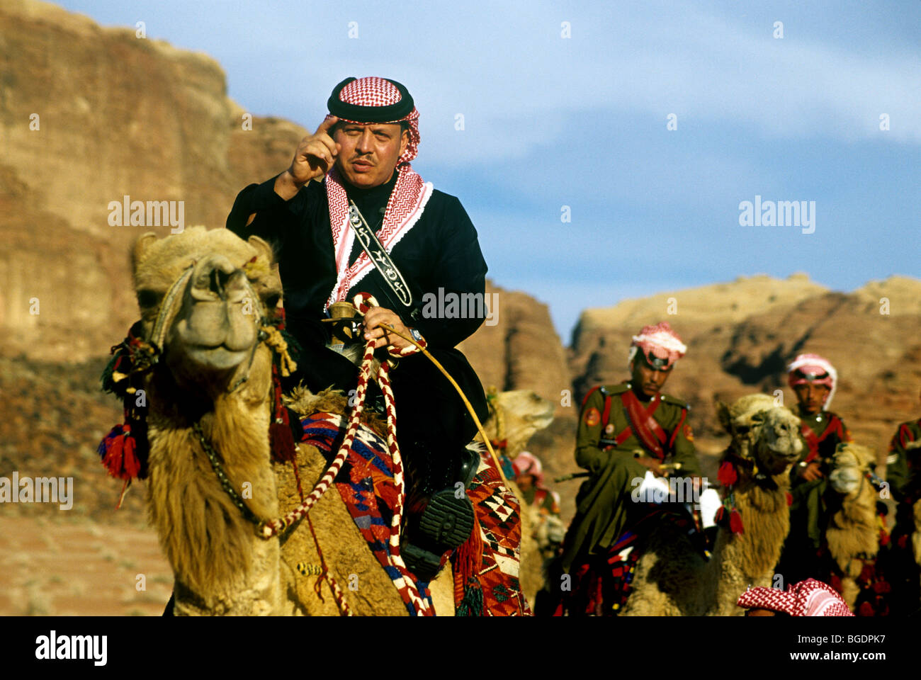 Jordanian monarch king abdullah hi-res stock photography and images - Alamy