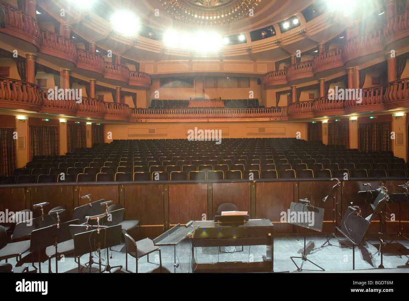 inside an old theater Stock Photo - Alamy