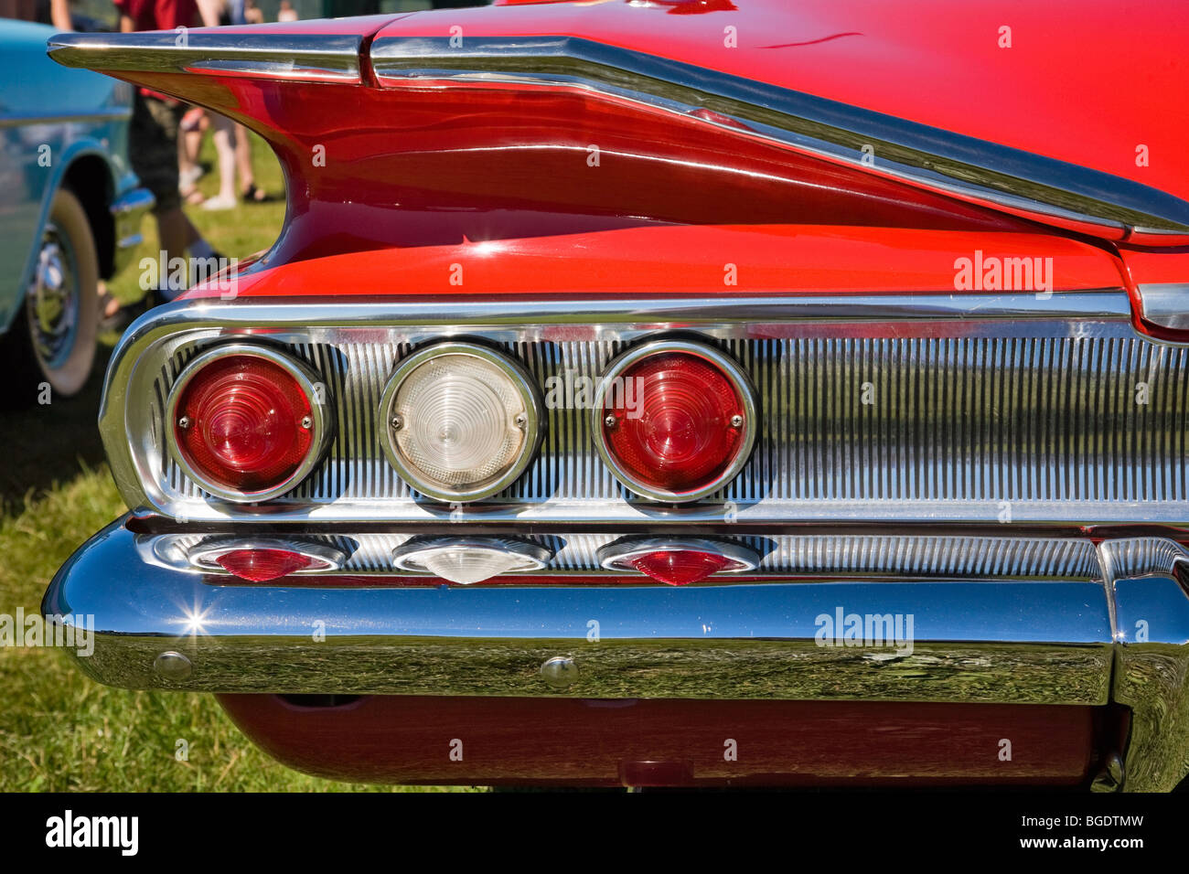 wing on a Impala classic car Stock Photo - Alamy