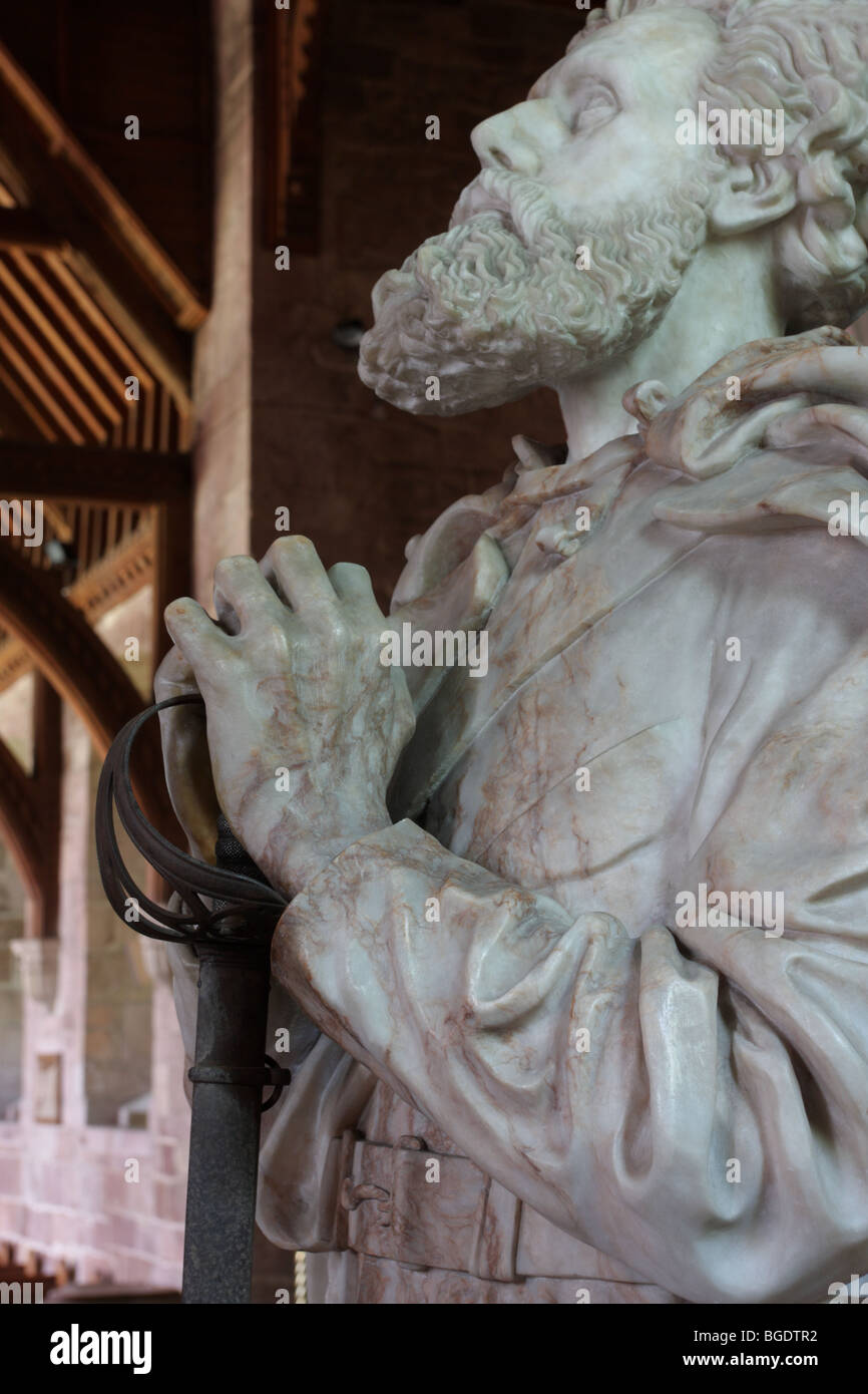 Sculpted by George Frederick Watts,in a kneeling pose is Sir Thomas ...