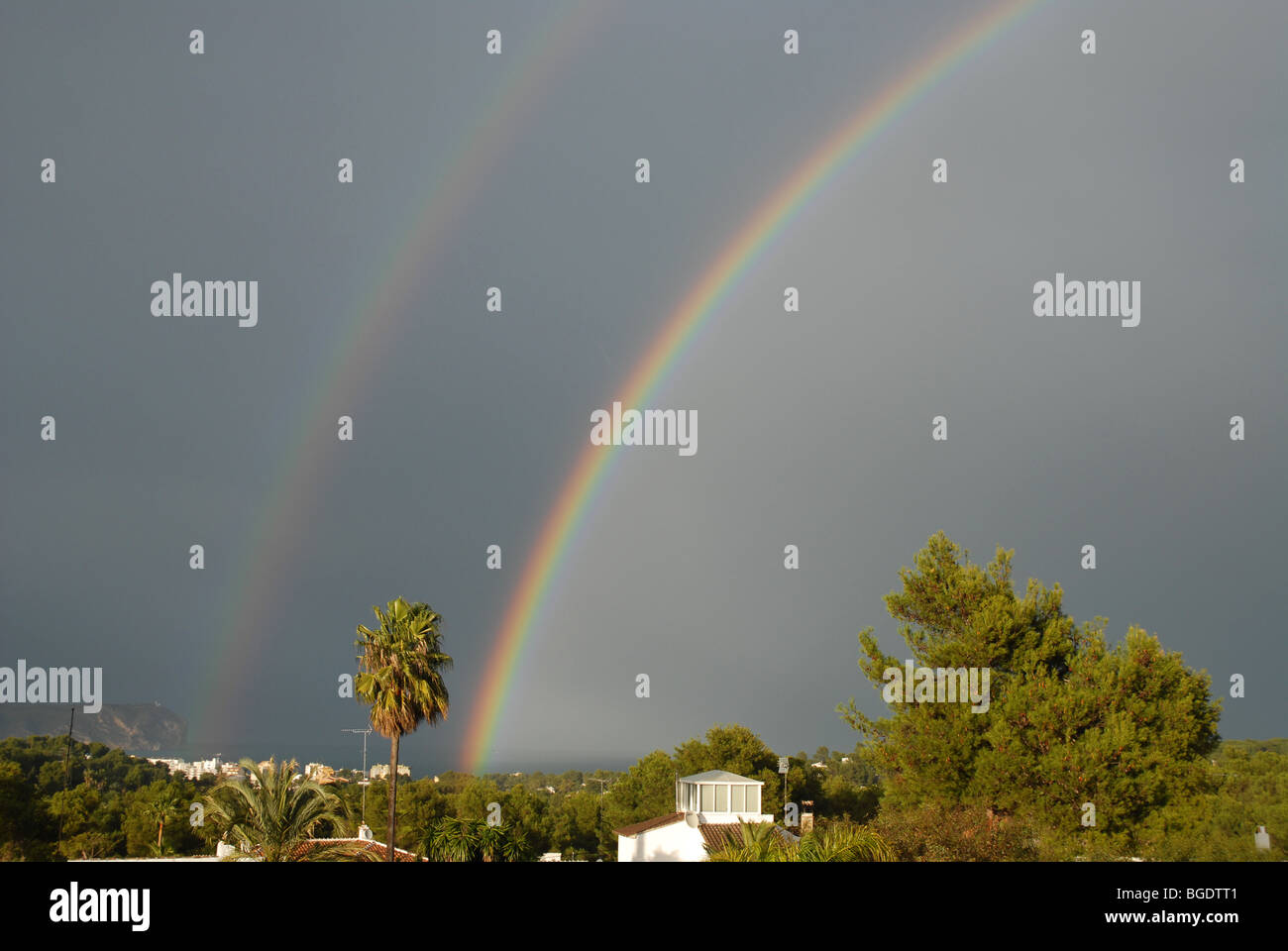 Dazzling rainbow hi-res stock photography and images - Alamy