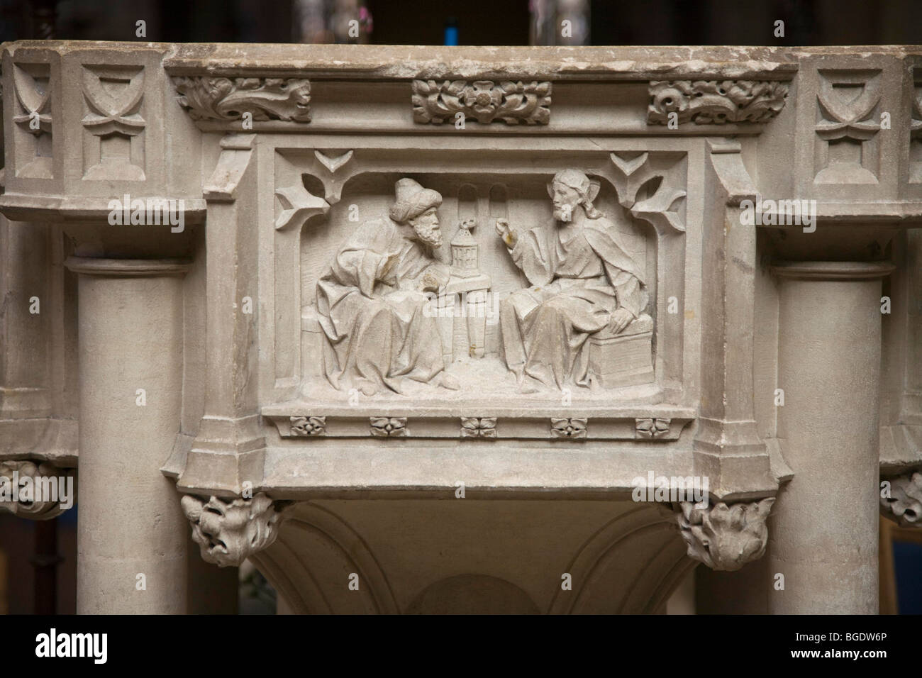 Romsey church hi-res stock photography and images - Alamy
