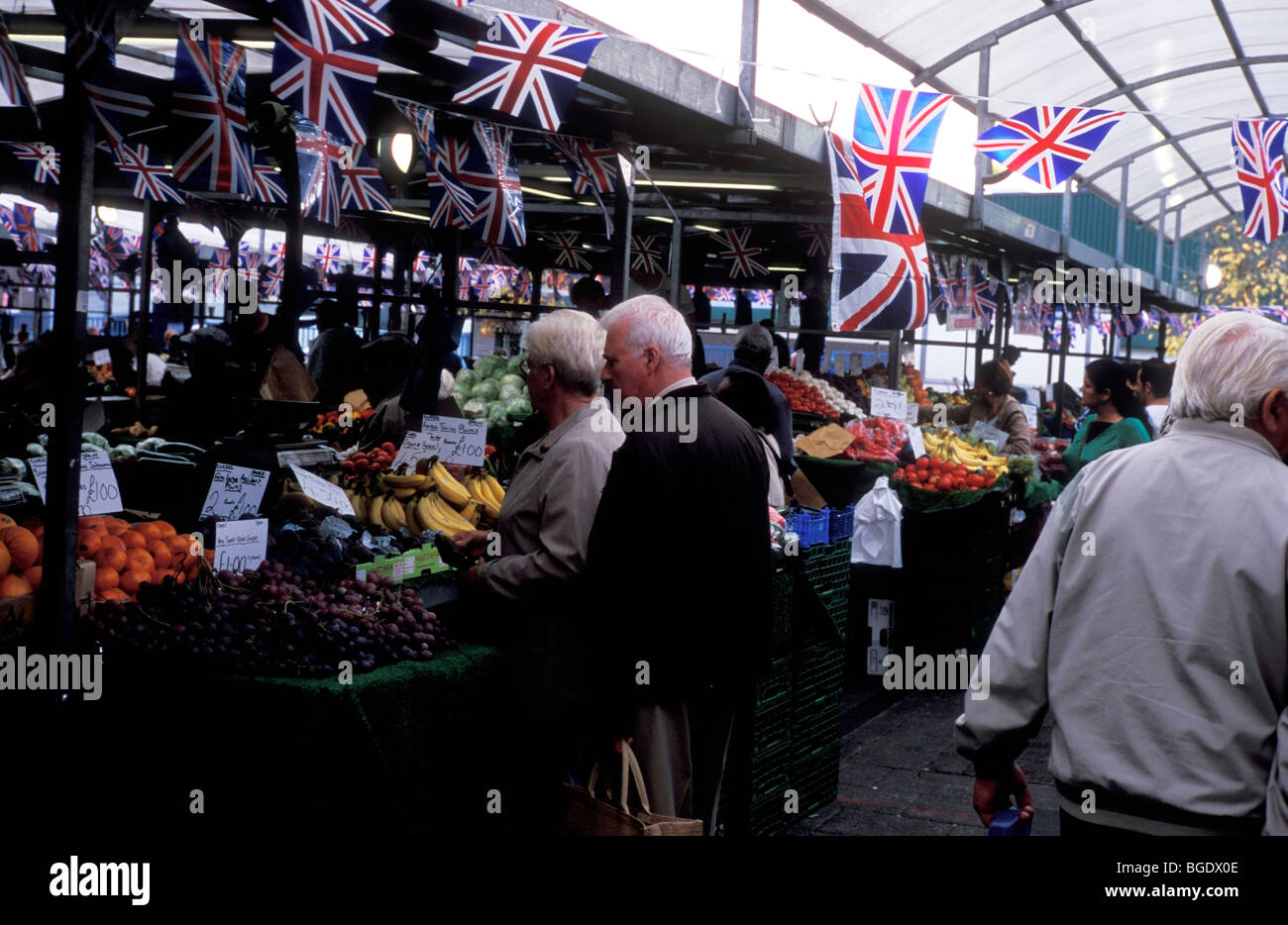 Birmingham Market Bull Ring Birmingham UK Stock Photo - Alamy