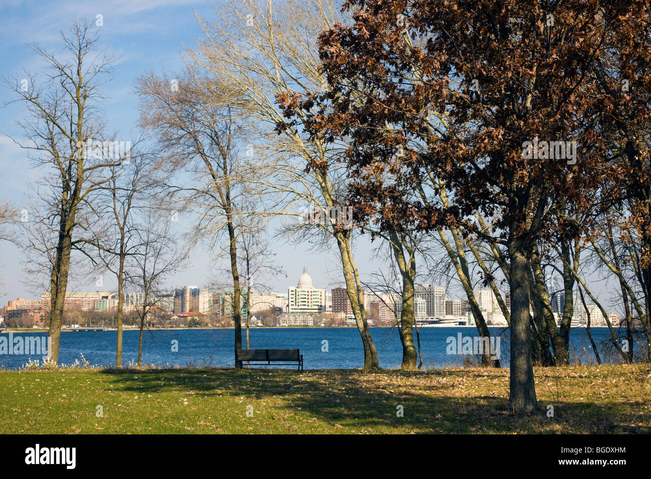 Madison wisconsin usa downtown skyline hi-res stock photography and ...