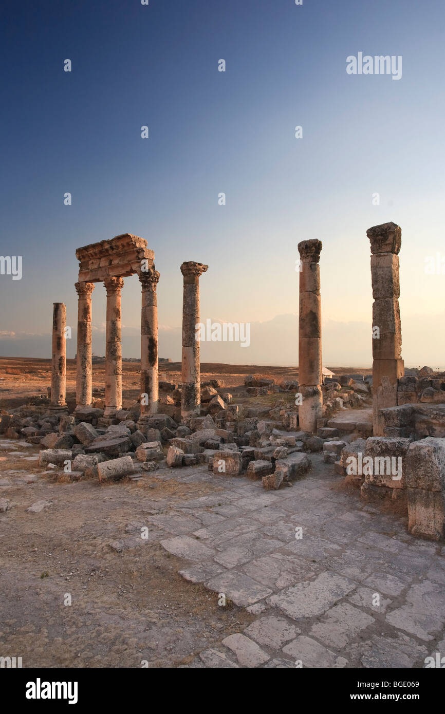 Syria, Apamea (Afamia) Archaeological Site (founded 3rd Century BC ...
