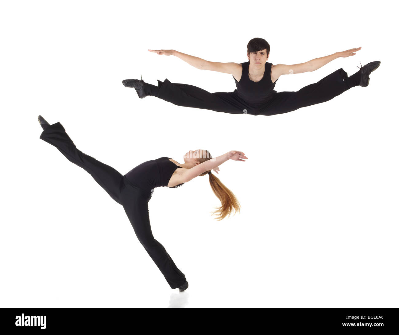 A couple of Jazz dancers Stock Photo - Alamy