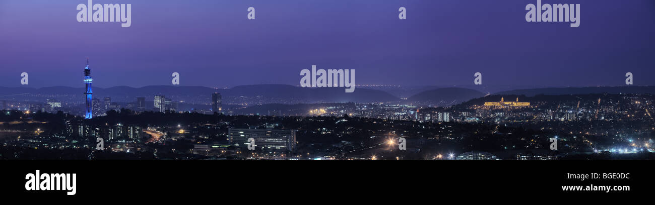 Panoramic view of Pretoria in South Africa. HDR type image of city ...