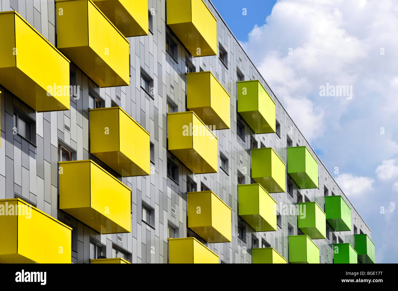 External balconies hi-res stock photography and images - Alamy