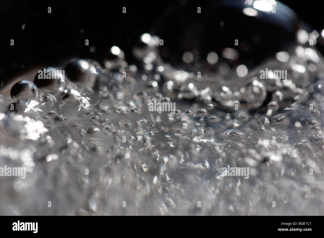blisters in a fluid, mineral water Stock Photo - Alamy